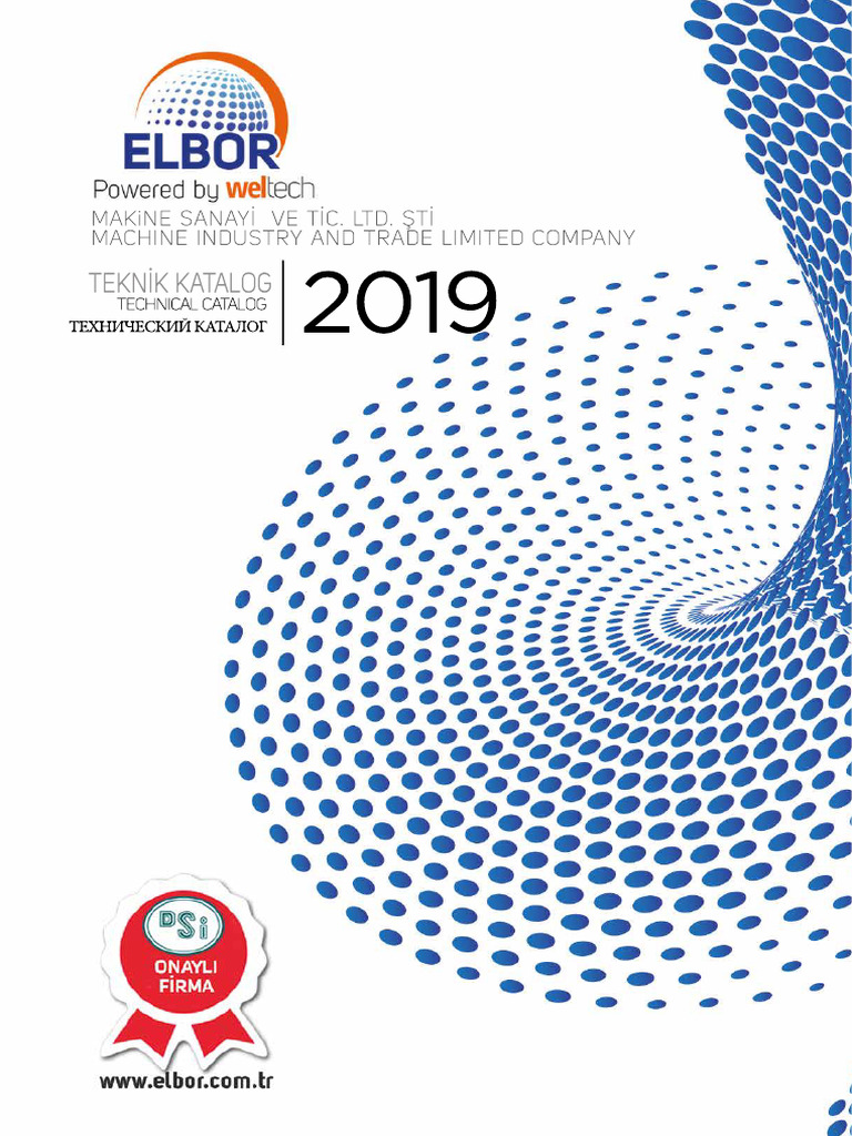 Elbor Tekni̇k Katalog 2019 | PDF