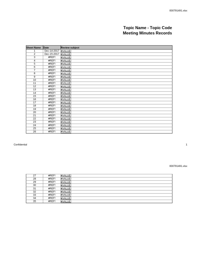 TopicCode Meeting Record | PDF