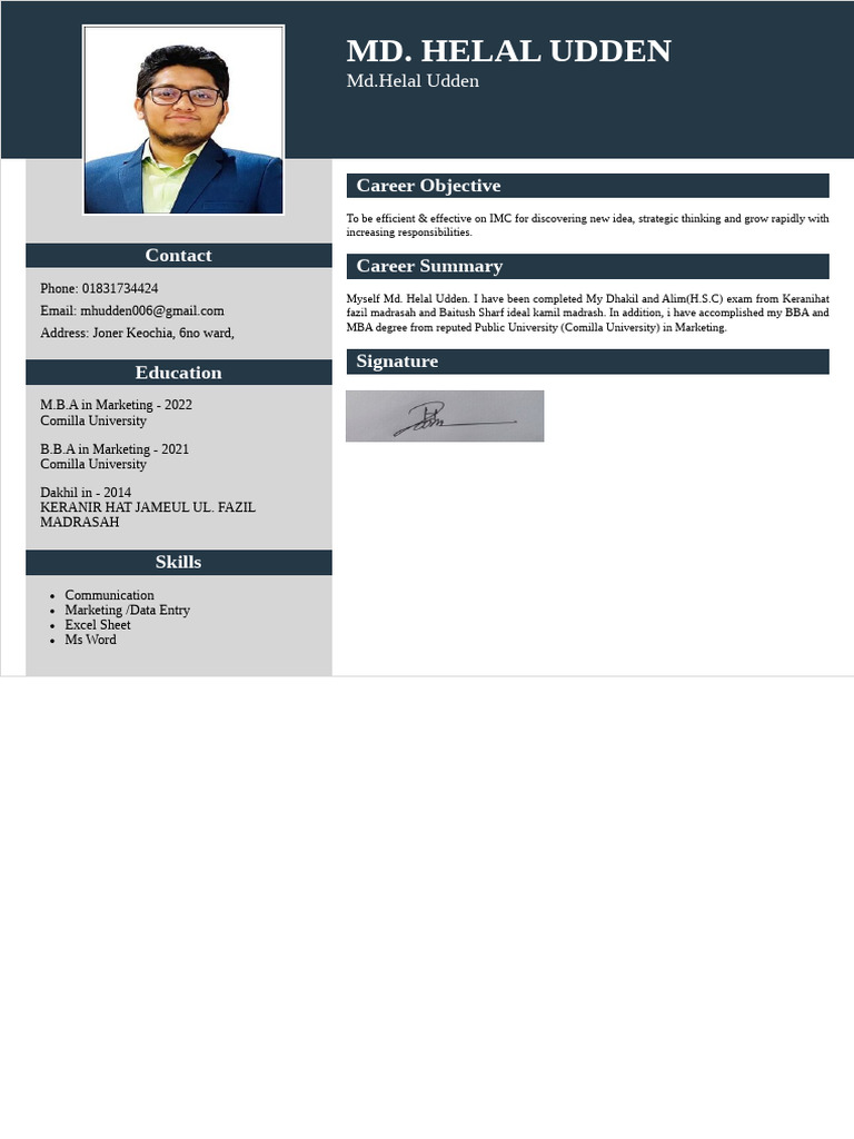 Md. Helal Udden | PDF