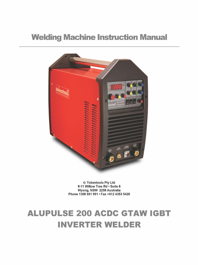 Alupulse 200 Instruction Manual | PDF Alupulse 200 Instruction Manual | PDF