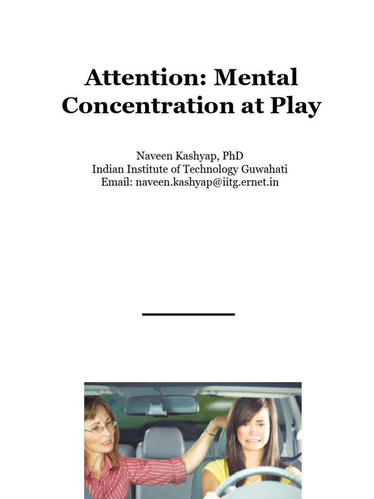 Week 03 - Attentional Processes and Cognition | PDF | Attention ...