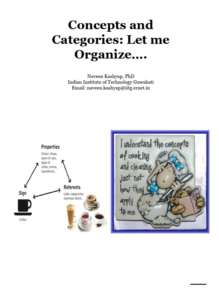 Week 07 - Concept Formation | PDF | Concept | Cognitive Psychology