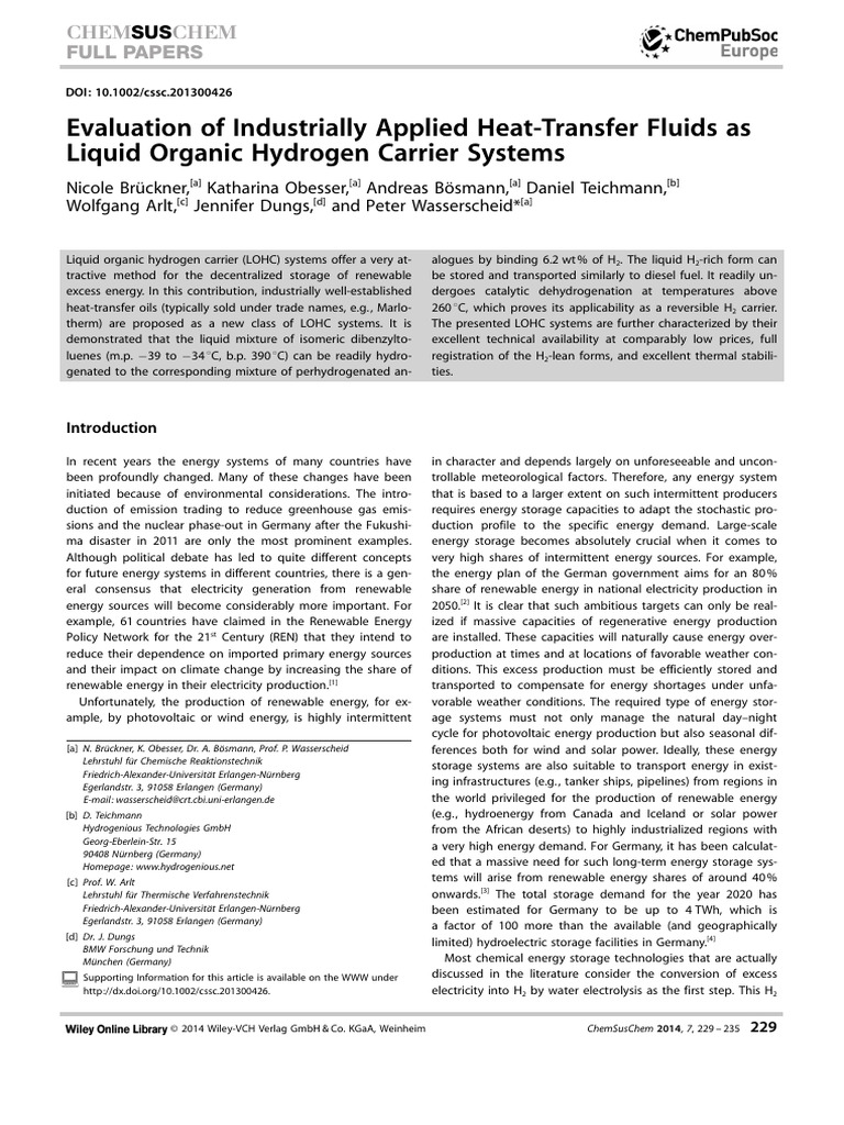 Brückner, N., Obesser, K., Bösmann, A., Teichmann, D., Arlt, W., Dungs ...