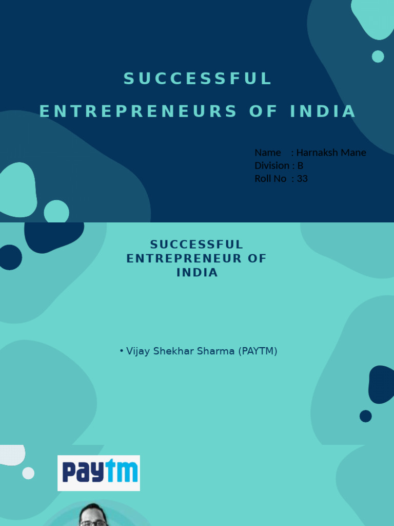 Harnaksh on Vijay Shekhar Sharma | PDF