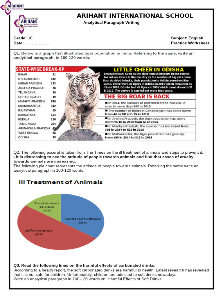 Analytical Paragraph Practice | PDF
