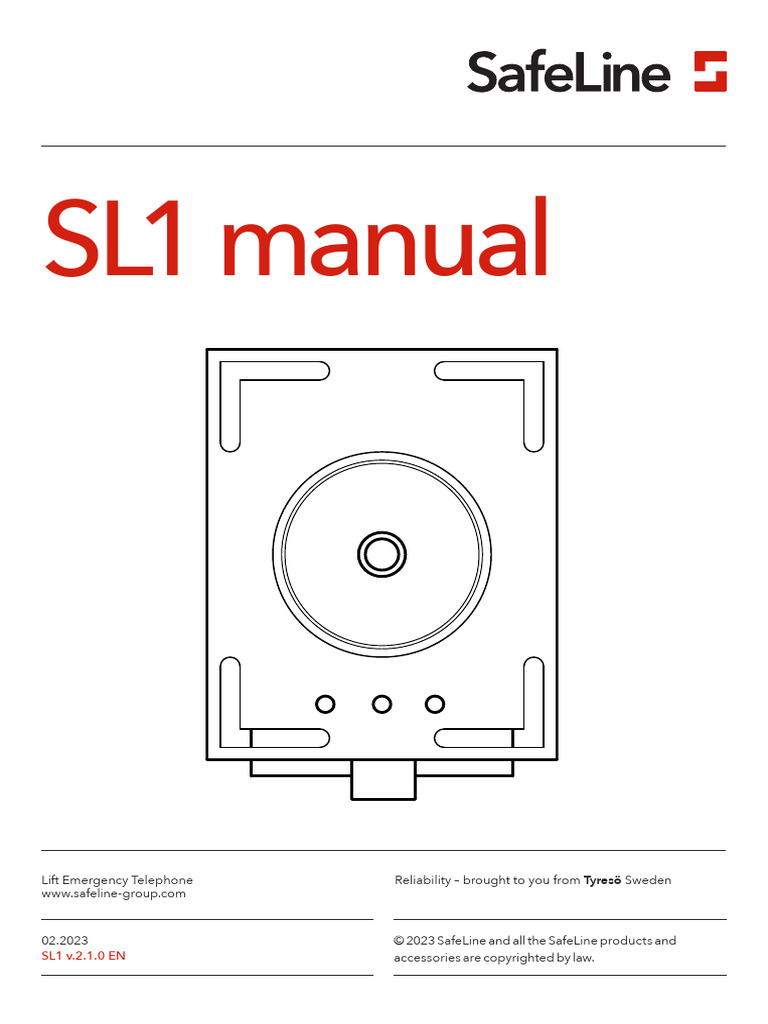 [DOCS0035] Manual SL1 v2.1.0 EN | PDF | Telephone Exchange | Microphone