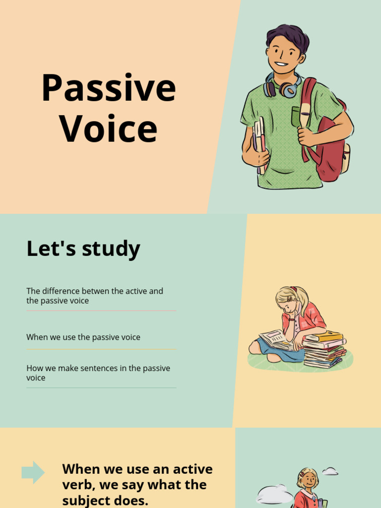 Passive Voice Presentation | PDF | Verb | Subject (Grammar)