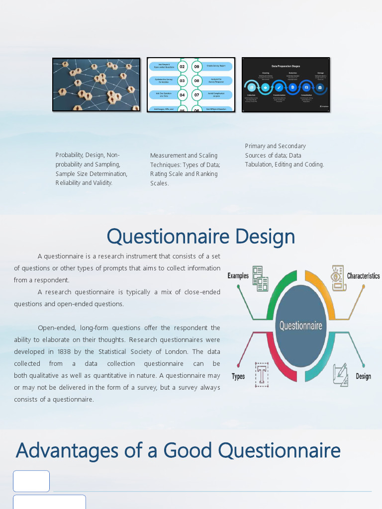 RM UNIT 3 - part b | PDF | Validity (Statistics) | Questionnaire