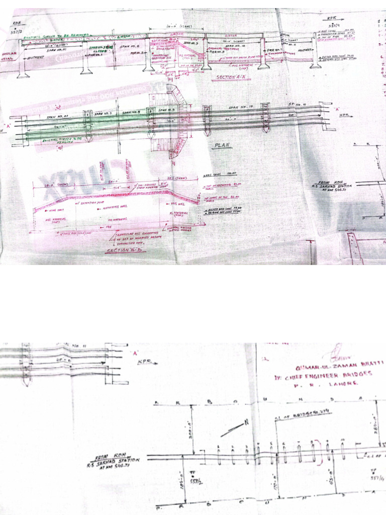 Approved Drawing of Bridge No.274 | PDF