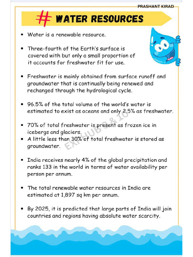 Water Resources ? ? | PDF