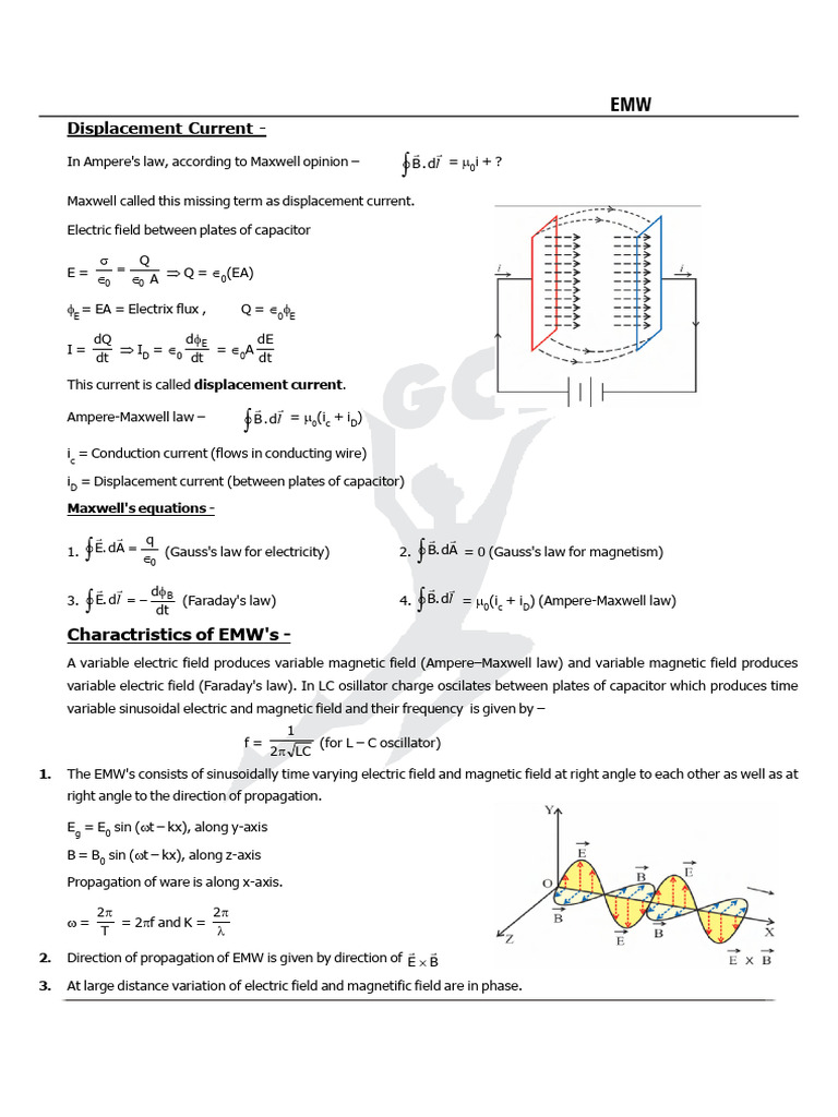 EM Waves | PDF | Electromagnetic Radiation | Waves