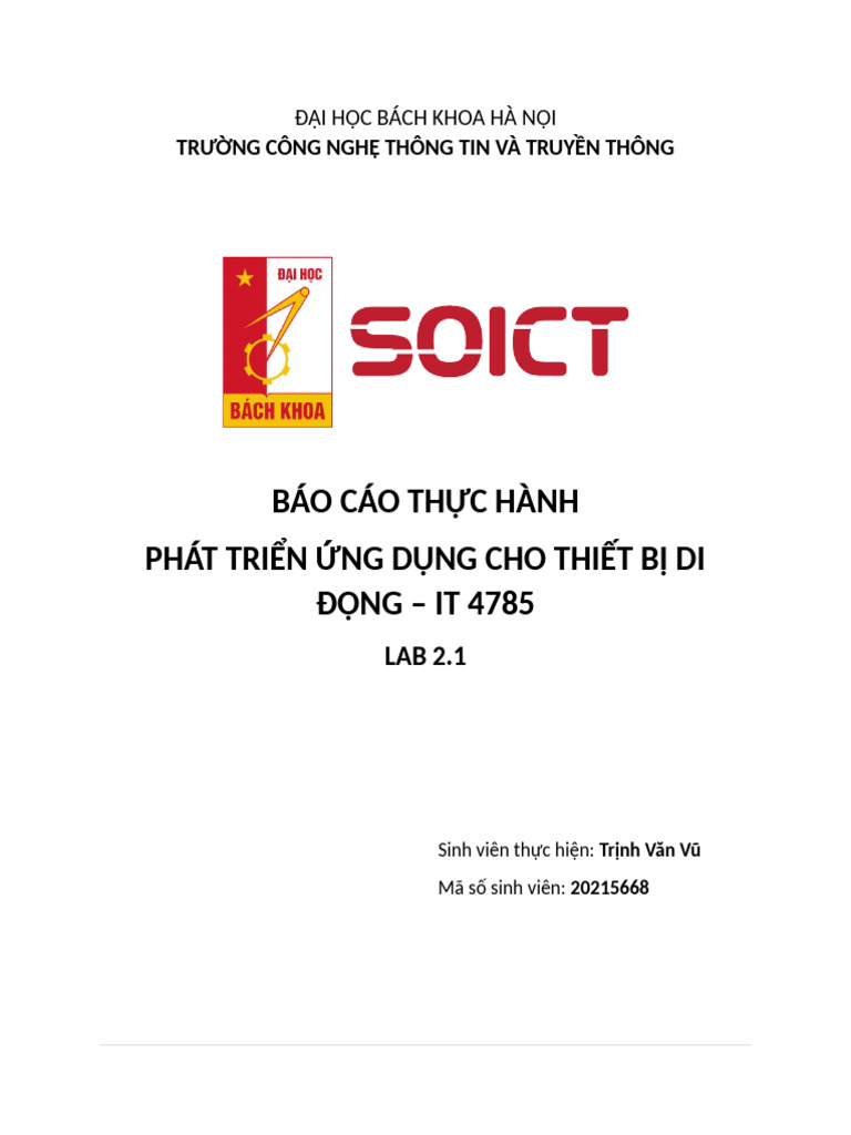 Lesson 2 - Lab 2.1 | PDF