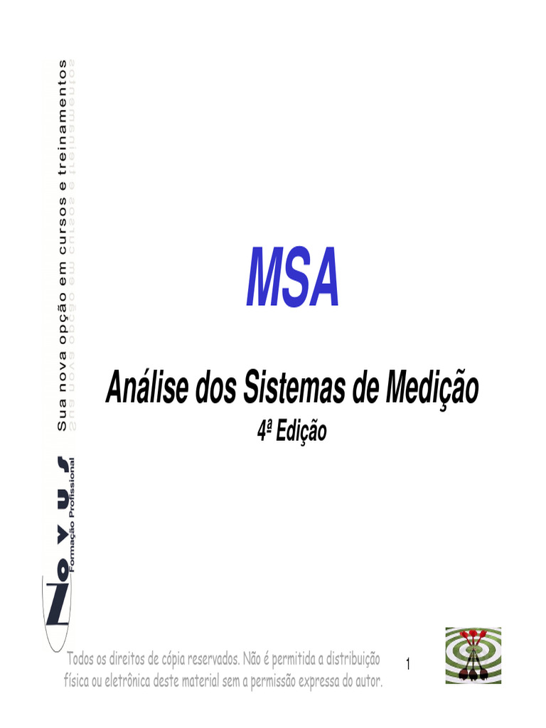 MSA - Parte 1 | PDF | Metrologia | Science