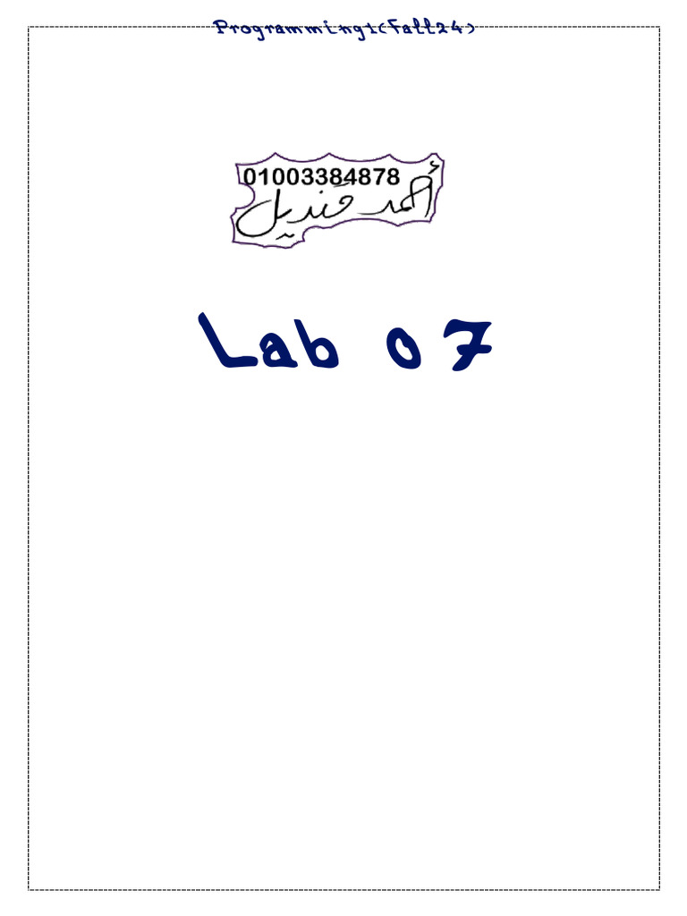 Lab07 Fall24 Strings 009 | PDF | Pointer (Computer Programming) | Computer Programming