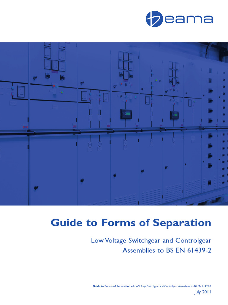 Guide to Low Voltage Separation Forms | PDF | Insulator (Electricity ...