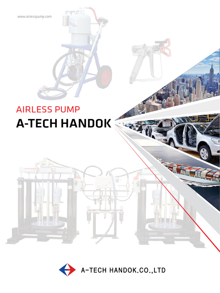 A-Tech Handok: Airless Pump | PDF | Pump | Paint
