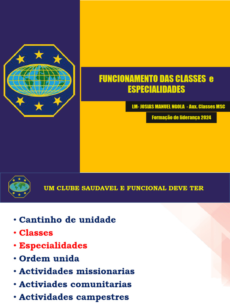 Aula Magna de Classes | PDF