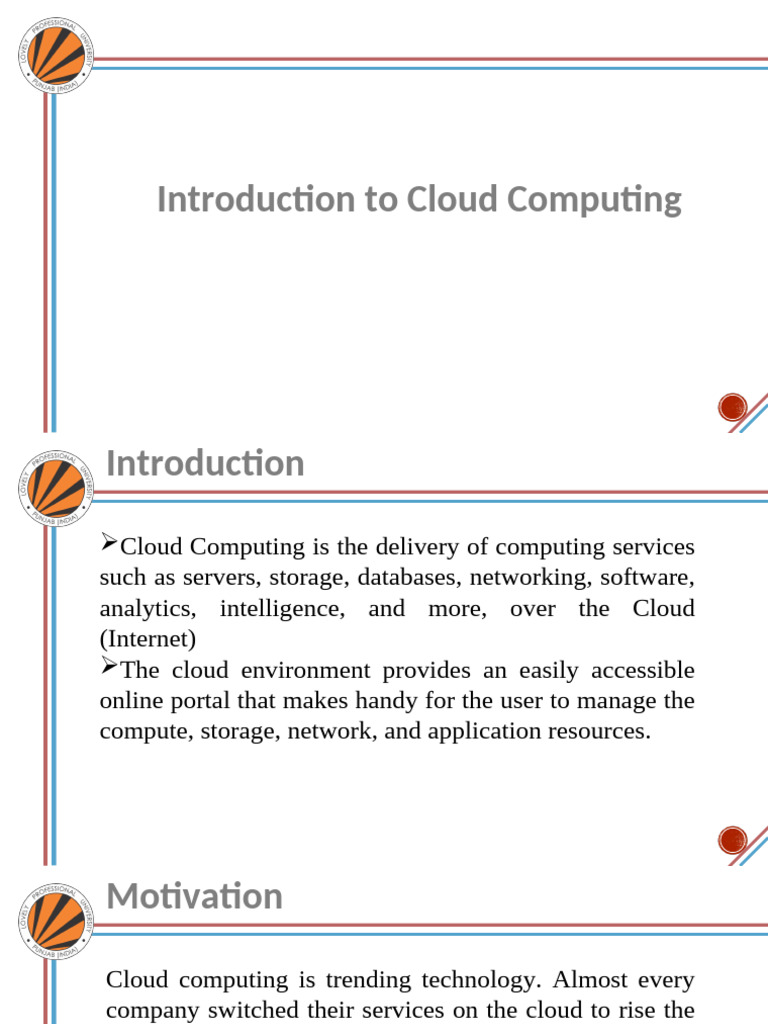 Unit 5 Cloud Computing | PDF | Cloud Computing | Virtualization