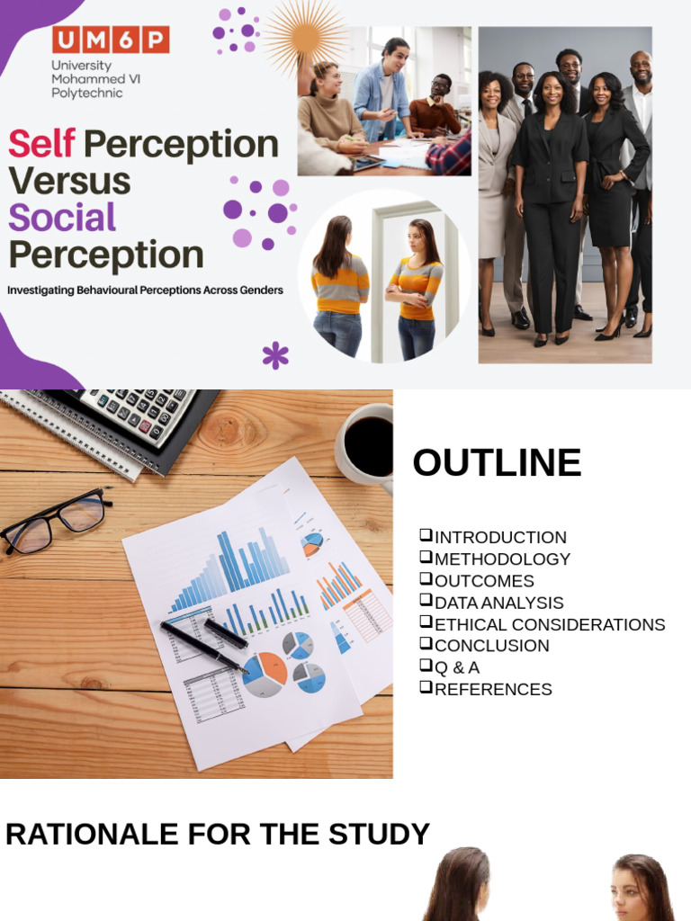 Self Perception Versus Social Perception Experiment | PDF | Statistics | Qualitative Research