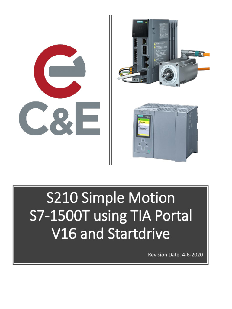S210_Simple_Motion_with_S7-1500T_002 | PDF | Computing | Computer Engineering