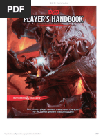DND 5e Player Handbook | PDF