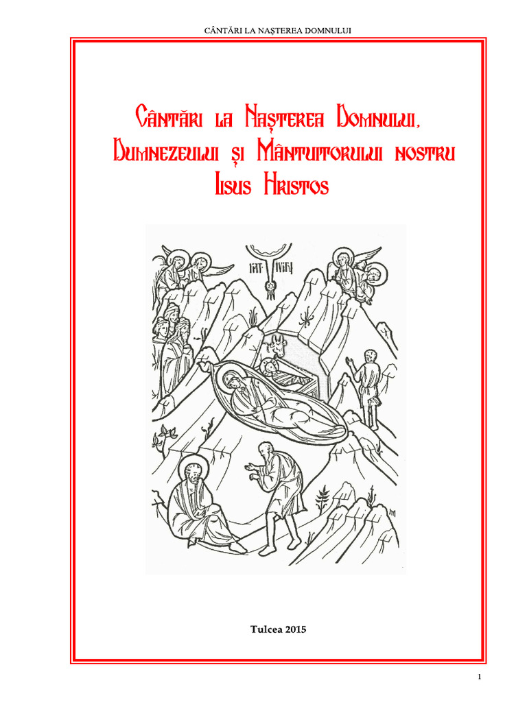 Colinde 2015 Cu Ilustratii Modif | PDF