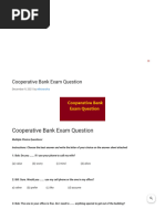 Bank Aptitude Practice Test | PDF