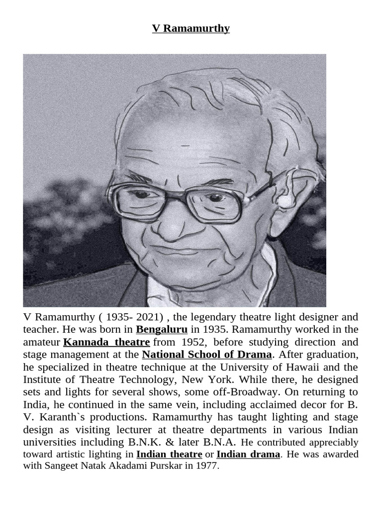 V. Ramamurthy | PDF