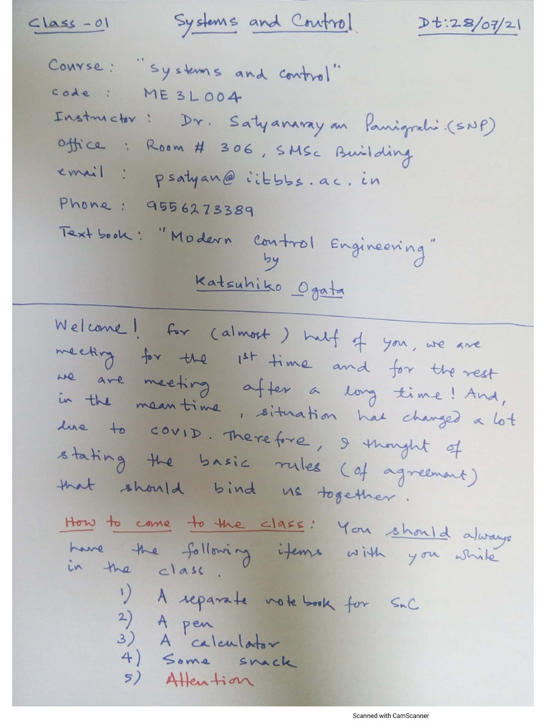 Class 01 02 Part1 | PDF