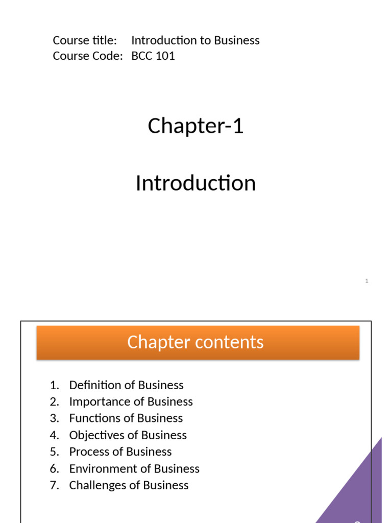 IB - Chapter 1 | PDF | Business | Goods