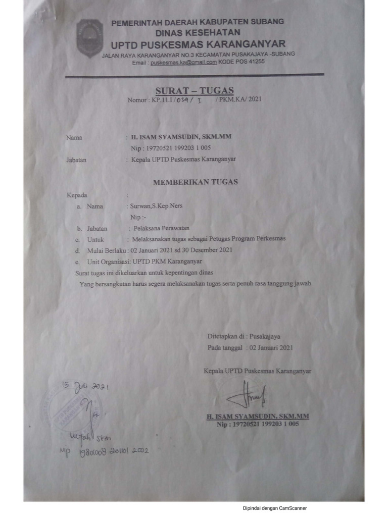 SP Surwan 2021 (H.Isam) | PDF