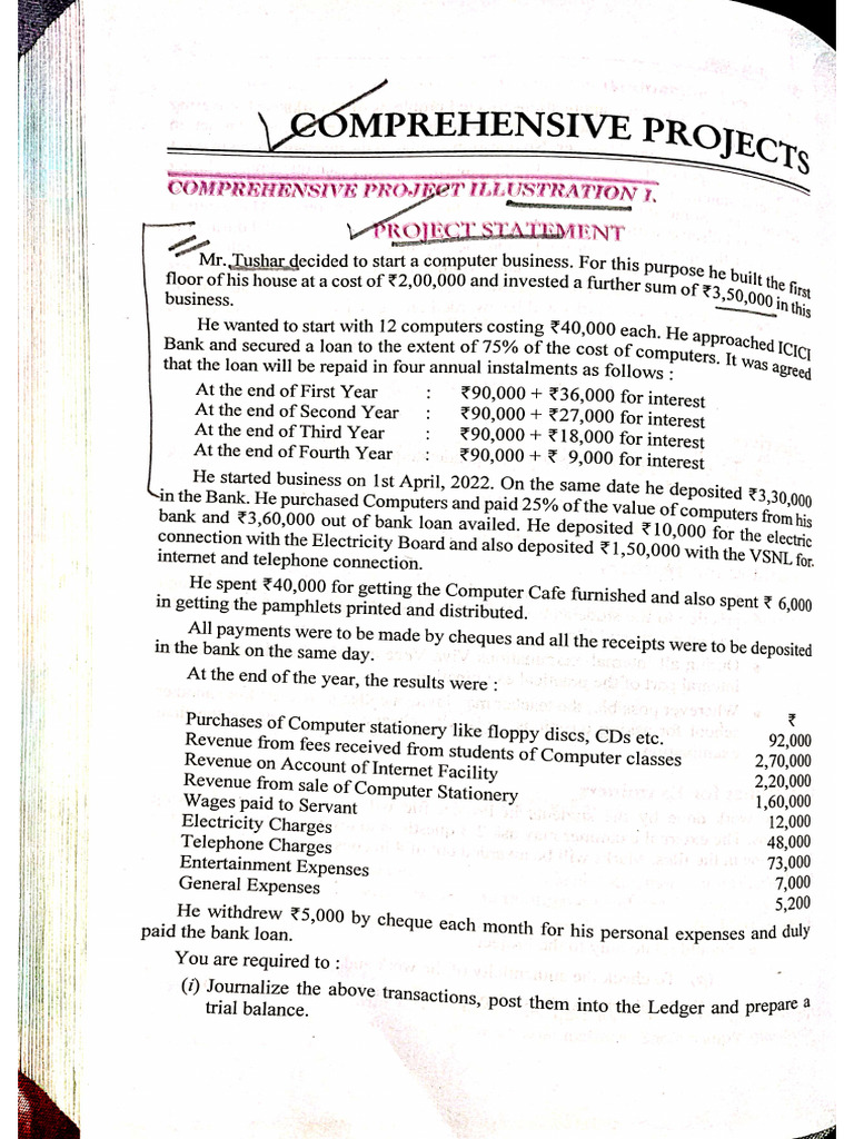 12 Account Project | PDF