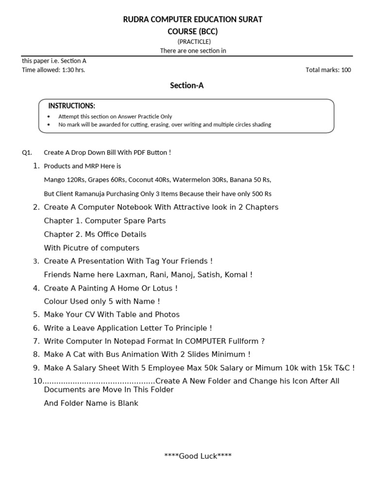 today test practice june | PDF