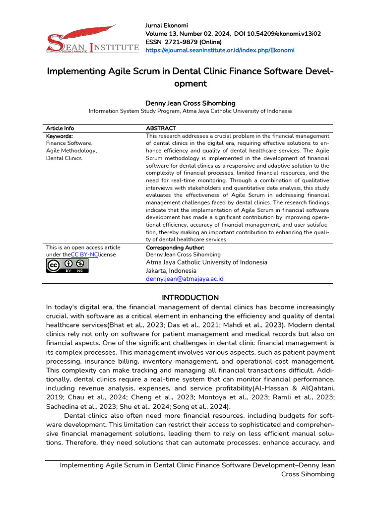 4323+Implementing+Agile+Scrum+in+Dental+Clinic+Finance+Software ... 4323+Implementing+Agile+Scrum+in+Dental+Clinic+Finance+Software ...