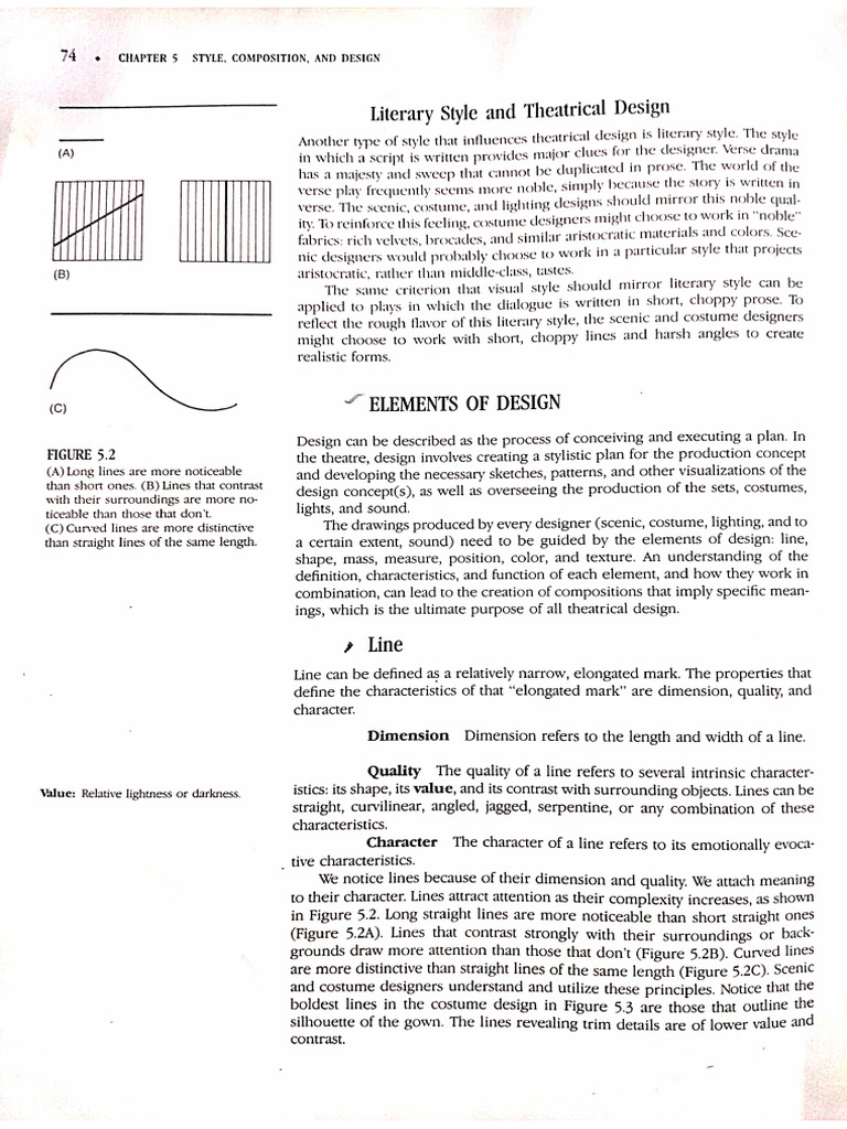 Element and Principle of Design | PDF