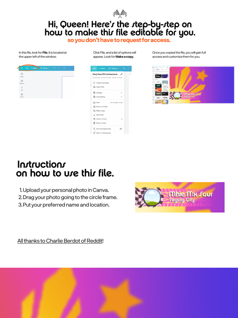 Drag Race Confessional Background Guide | PDF