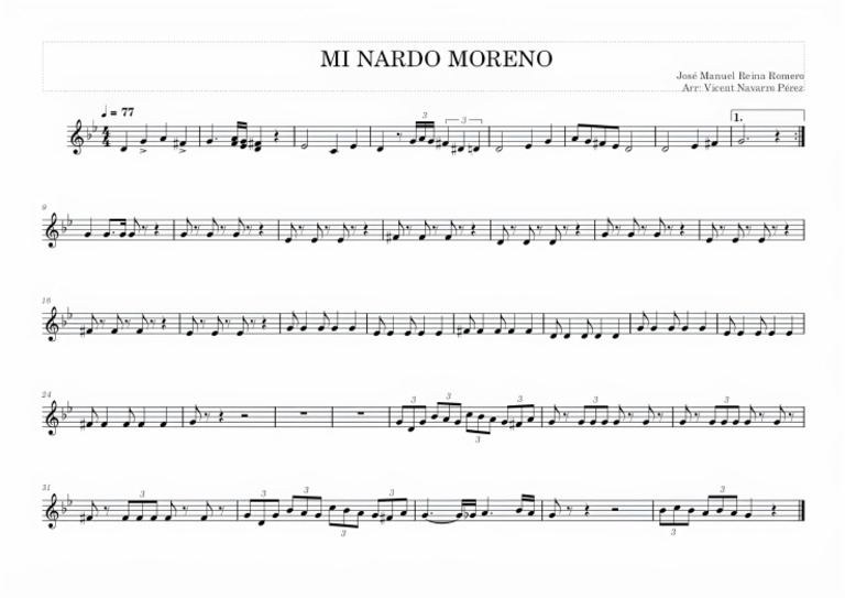 Mi Nardo Moreno - Bombardino | PDF