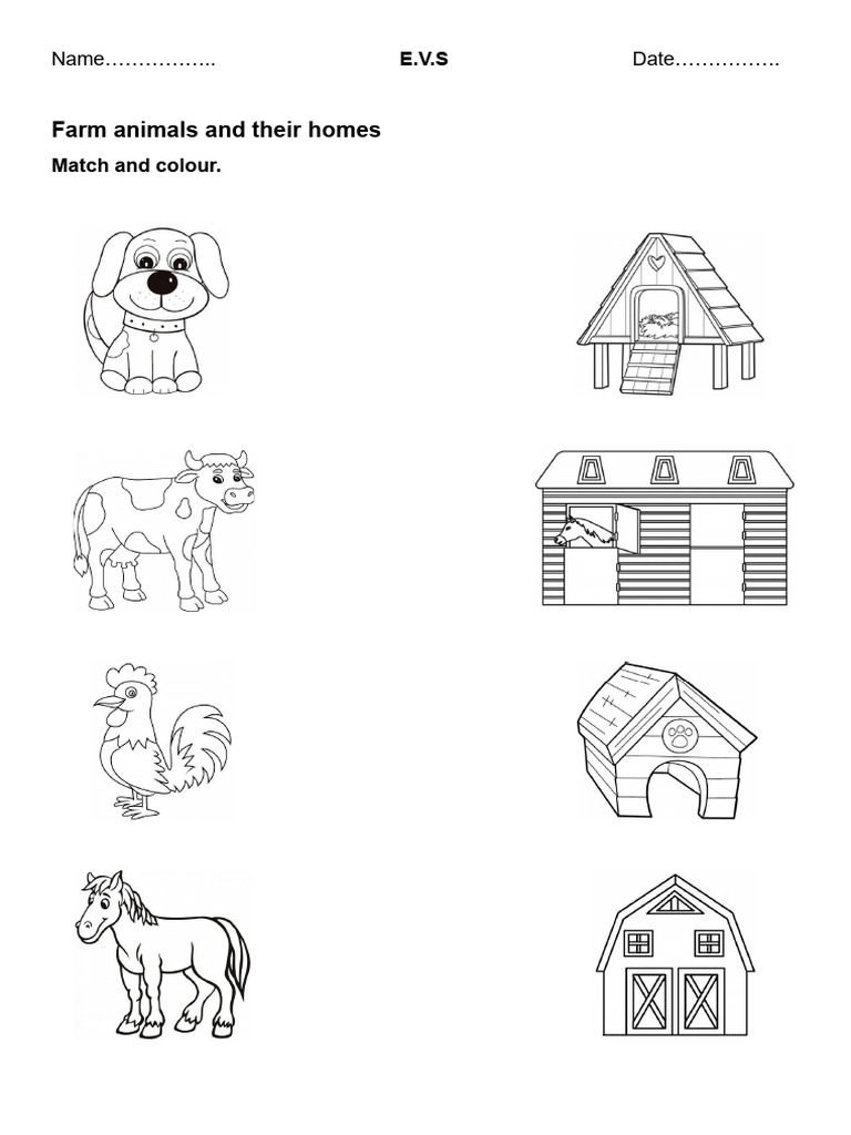 Farm Animals for Young Learners | PDF