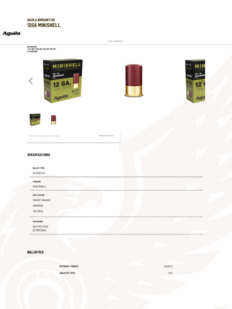 12 Gauge Mini Shell Buck | PDF