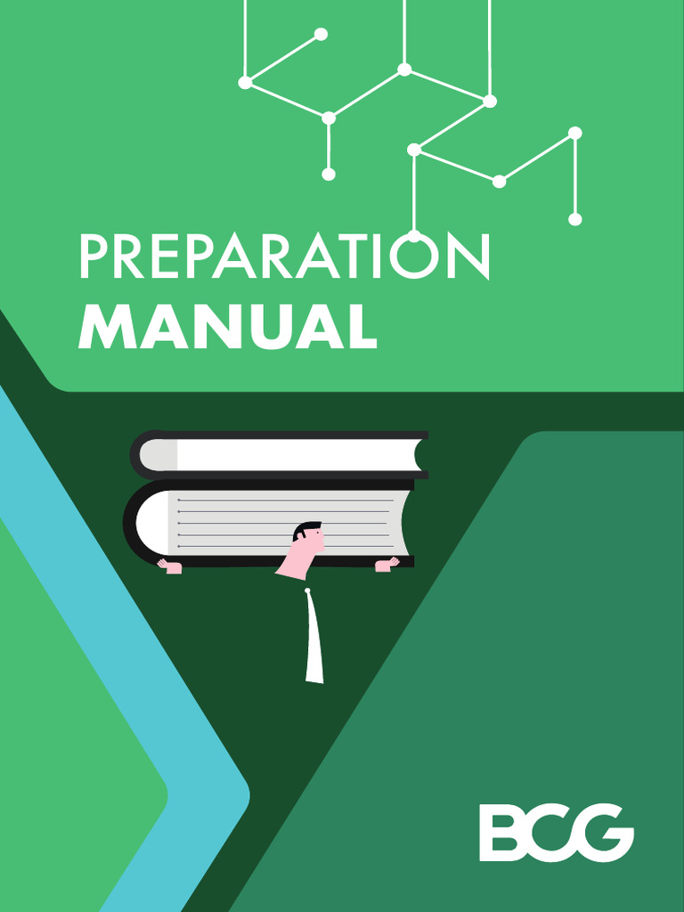 Bcg Preparation Manual | PDF | Thought | Motivation