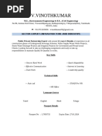 World Bank CV Template | PDF | Project Management