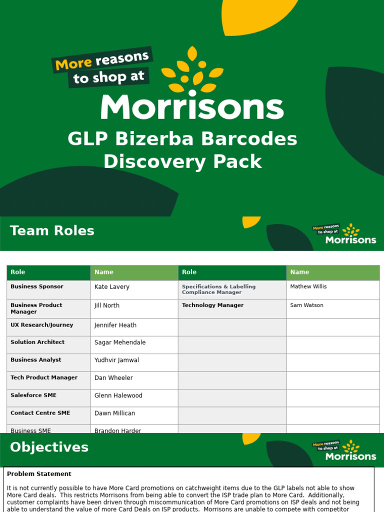 GLP Bizerba Discovery Pack | PDF