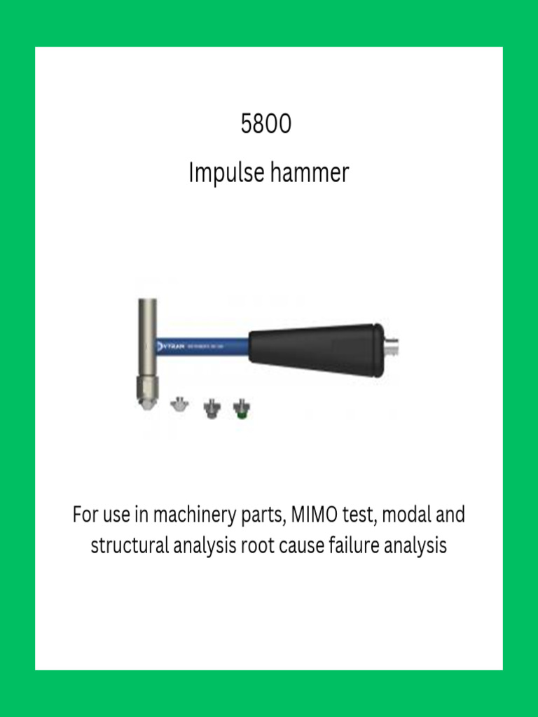 Impulse Hammers From Dytran | PDF