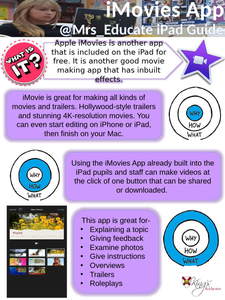 iMovie App: Easy Video Creation Guide | PDF