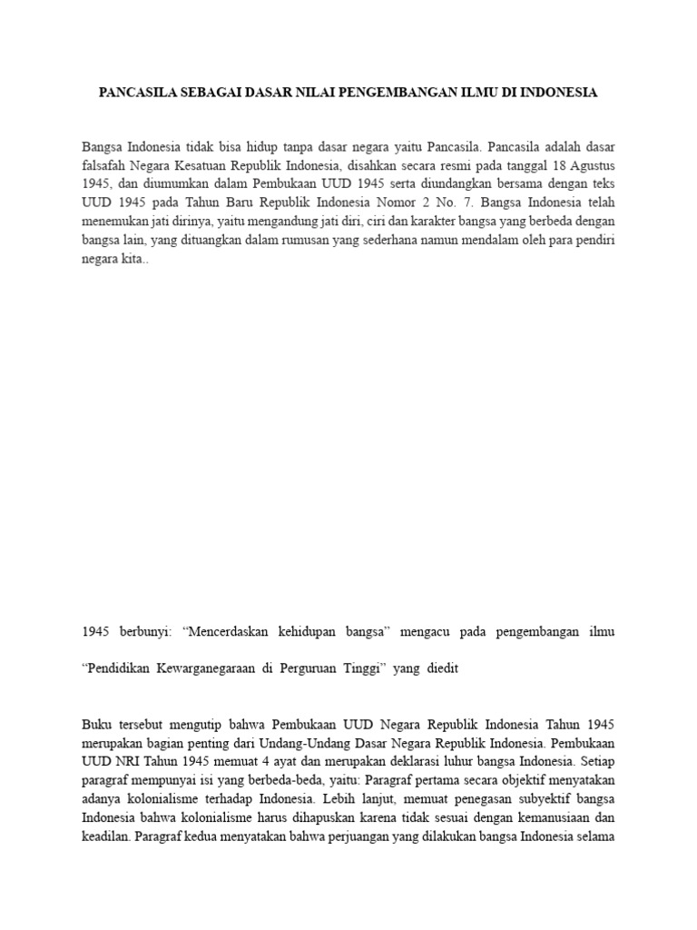 Ekt 2 Pendidikan Pancasila Iin Safitri 2406010157 | PDF