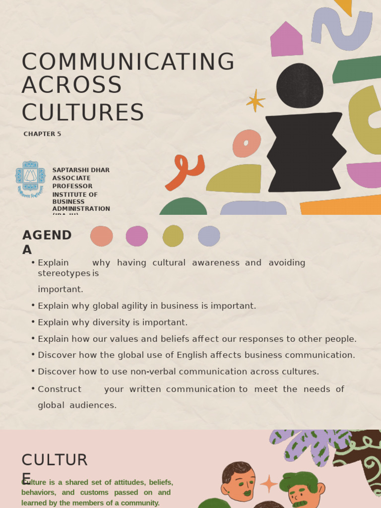 Chapter 5 - Communicating Across Cultures | PDF | Human Communication ...