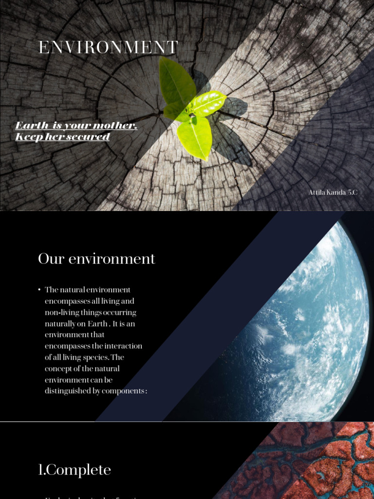 Environment | PDF | Natural Environment | Earth Sciences