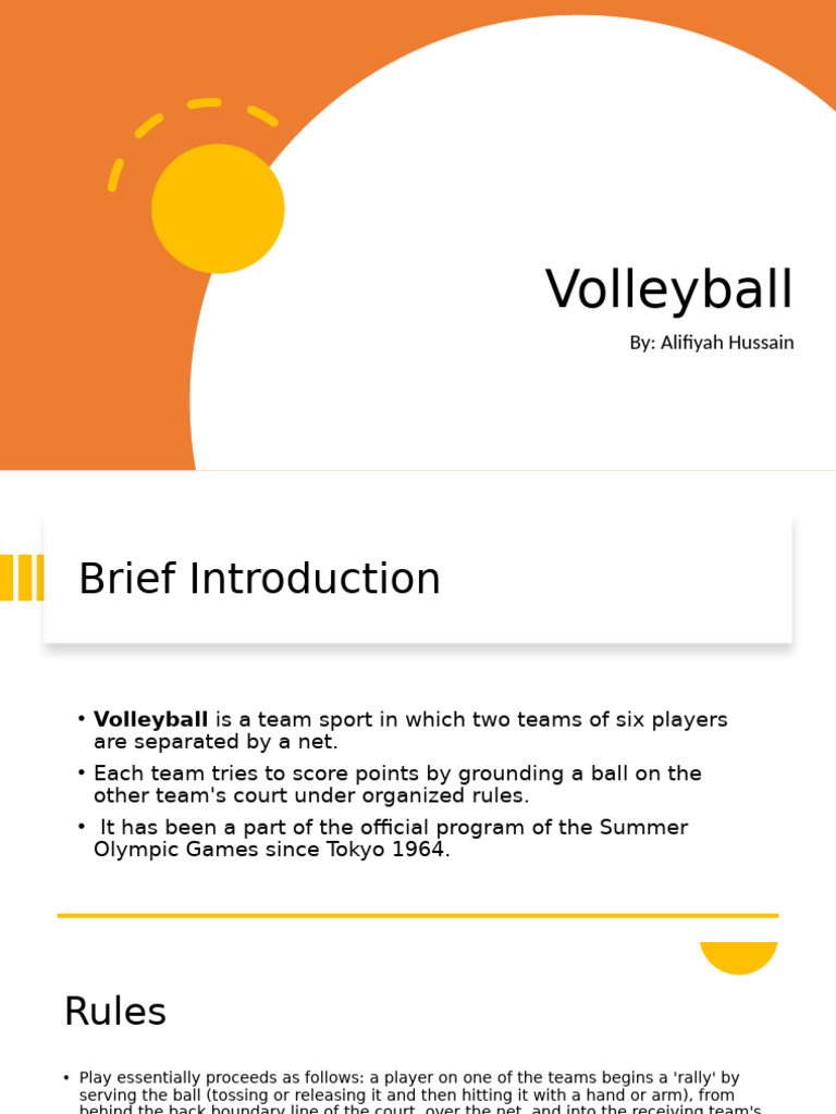 PE Project | PDF | Volleyball | Sports