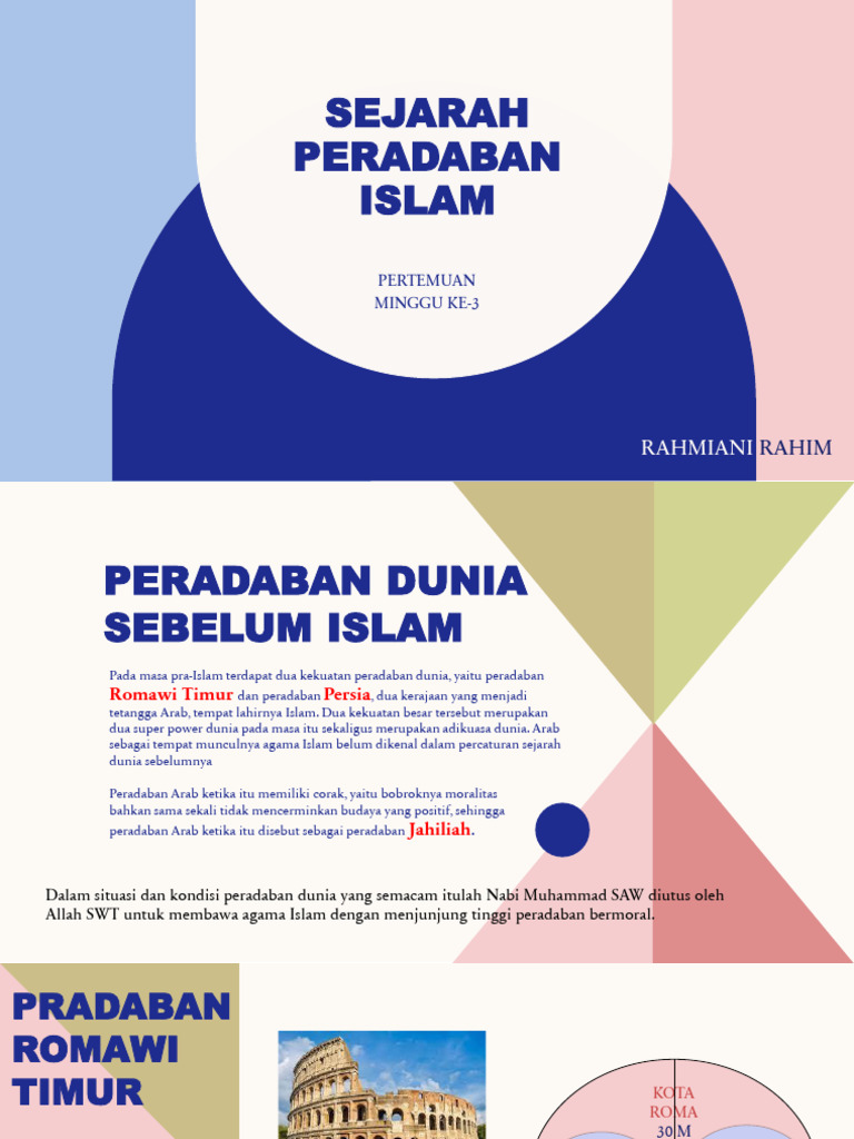 Sejarah Peradaban Dunia Sebelum Islam | PDF