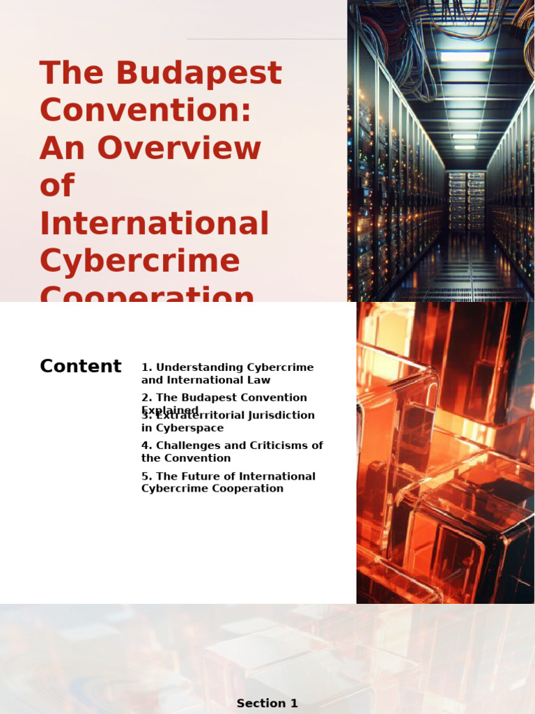 The Budapest Convention - An Overview of International Cyberc | PDF | Cybercrime | Jurisdiction